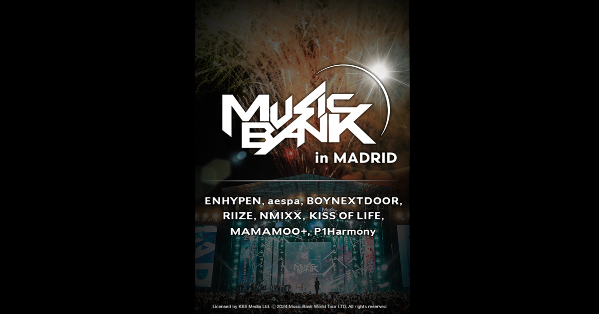 2024 MUSIC BANK IN MADRID